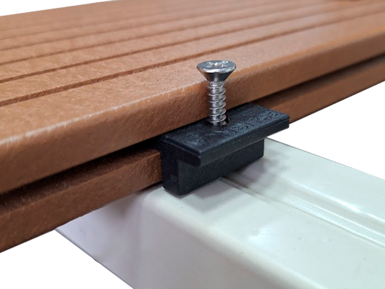 Kit Clip de Fixação de Deck Nylon (500 peças)