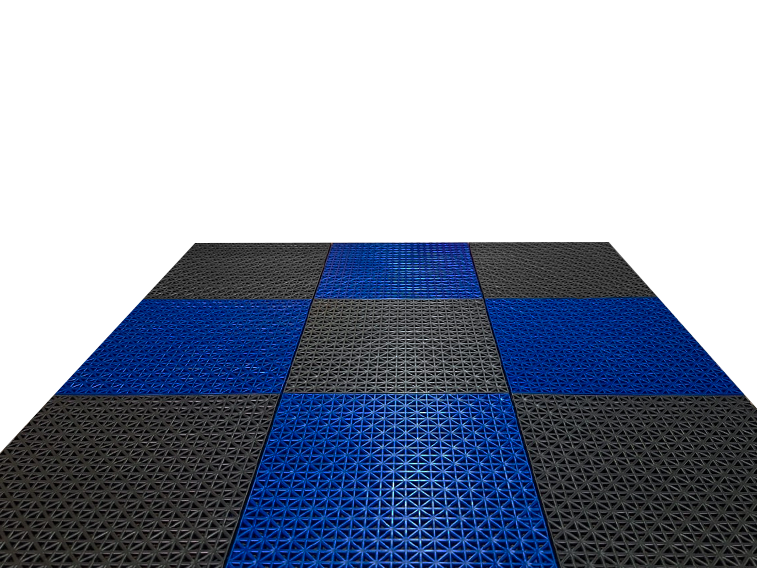 Piso Modular Automotivo Garagem Preto (01 M2)